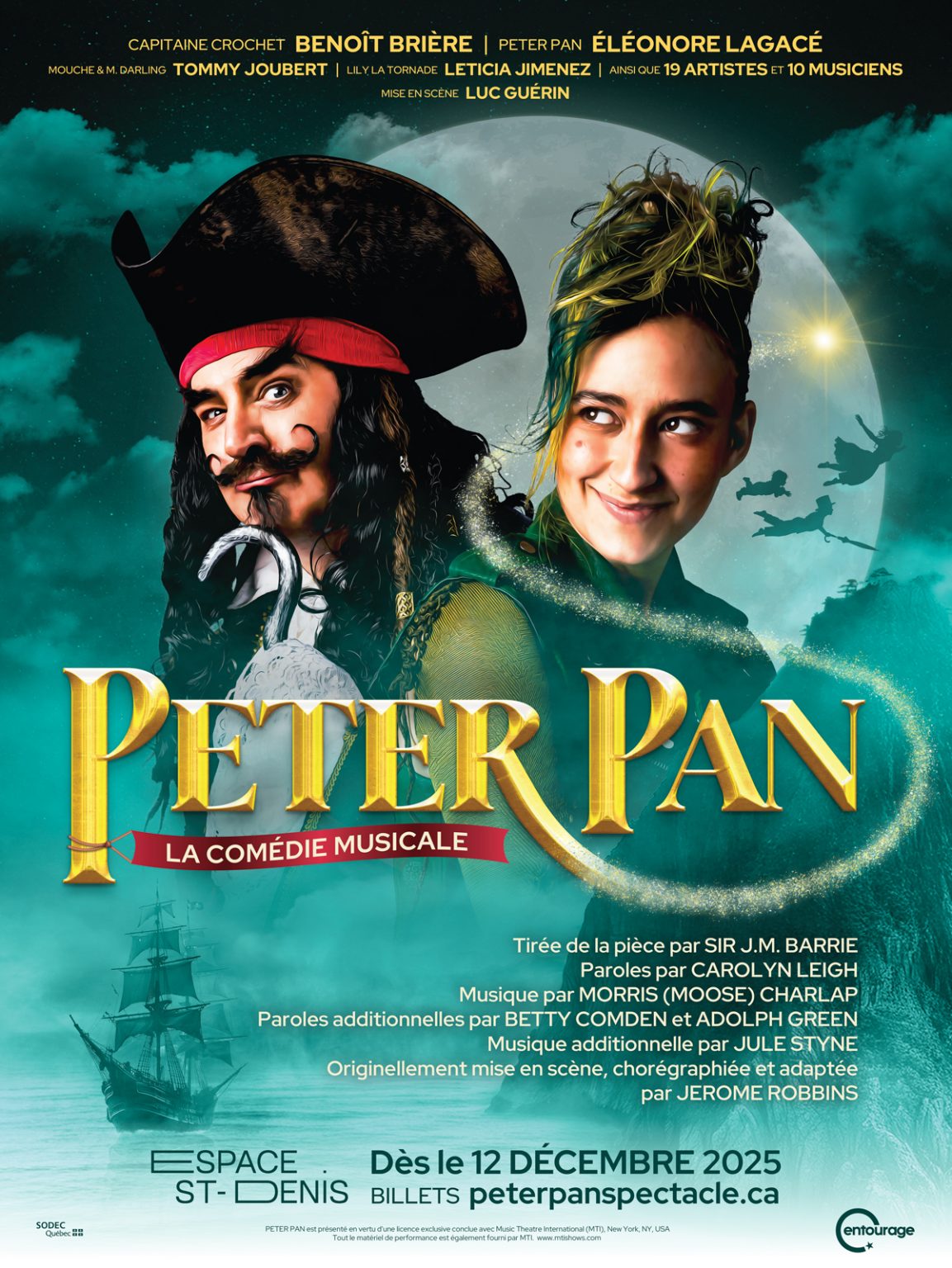 Peter Pan, la comédie musicale | À propos